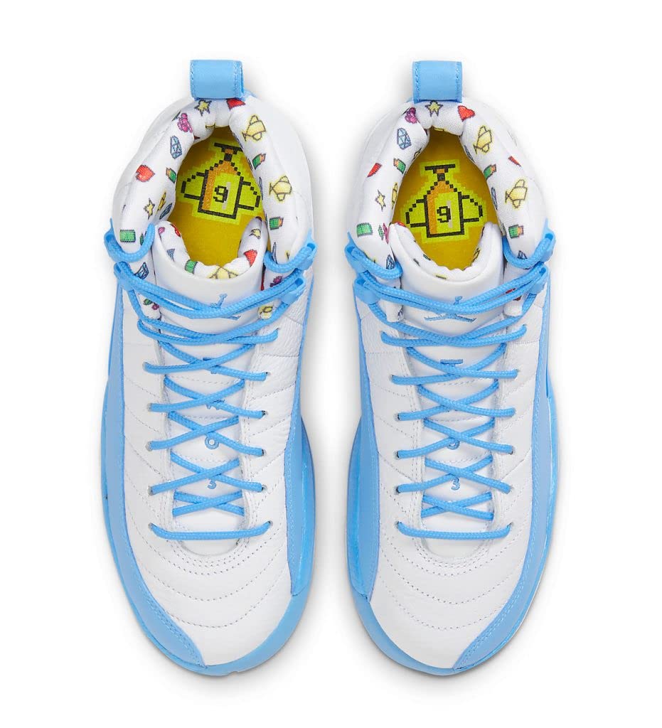 Jordan Youth Air 12 GS DQ4365 114 Emoji - Size 4.5Y