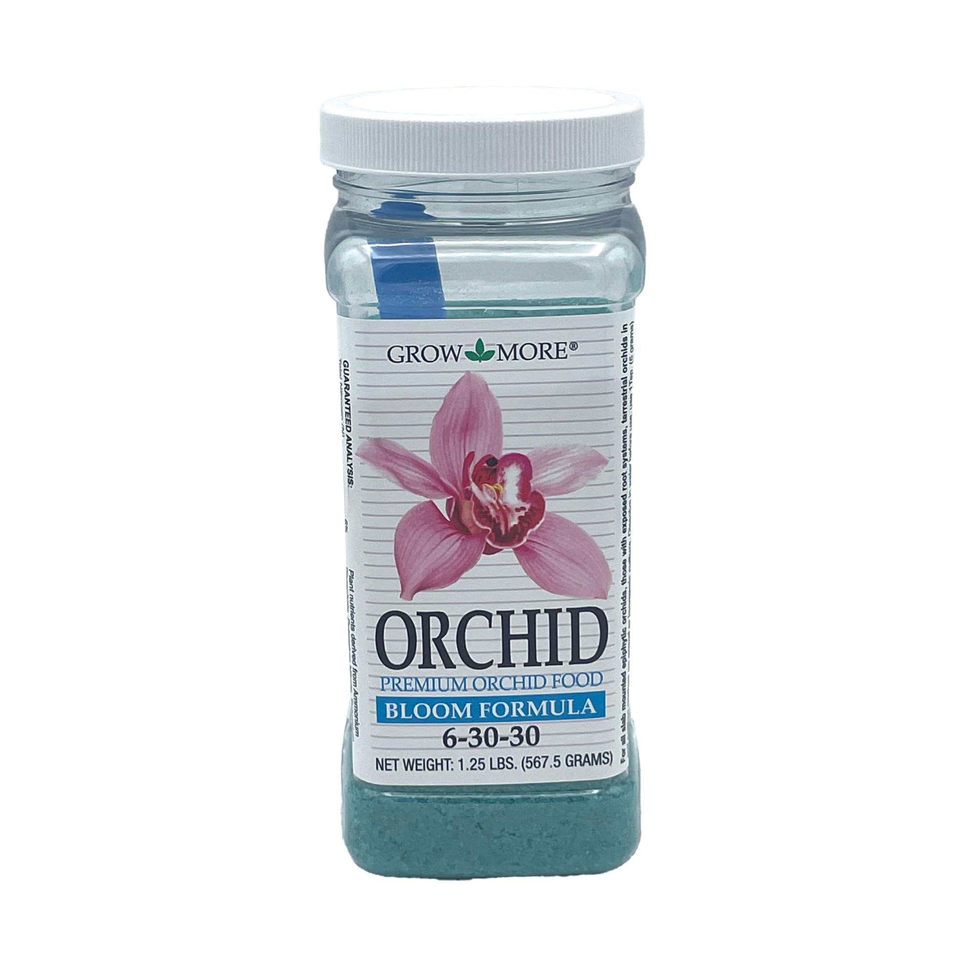 Grow More Premium Orchid Food Bloom Formula 1.25 lbs. 6-30-30