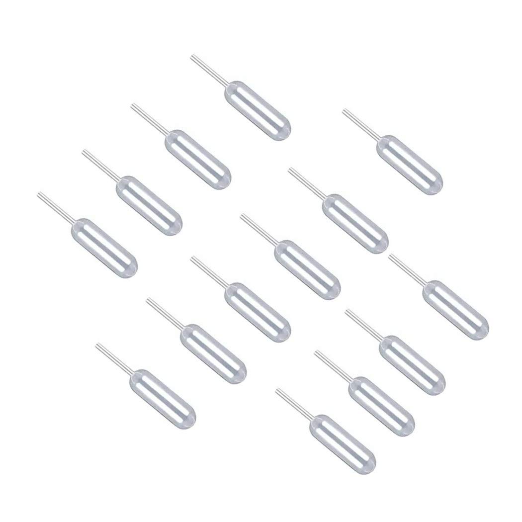 Dessert Pipettes 4ml, 60PCS Plastic Squeeze Transfer Pipettes Dropper Liquid Injector for Cupcake Strawberries (60)