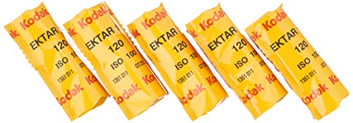 Kodak Professional Ektar Color Negative Film ISO 100, 120 Size, Propack of 5, *USA*