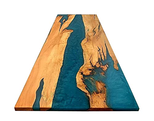 Epoxy Table, Live Edge Wooden Table, Epoxy Resin River Table, Natural Wood,Dining table, Natural Epoxy Table, Resin Table