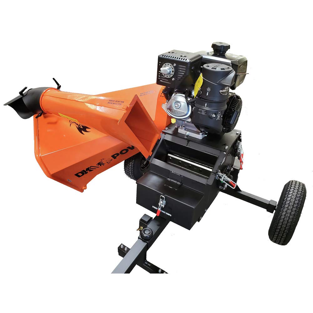 Detail K2 6inch 14HP Gas Powered Kohler Engine Commercial Chipper with Tow Hitch