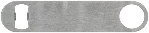 DuraWare Bottle Opener, 7 x 1.6 x 0.3 Inches, Sliver