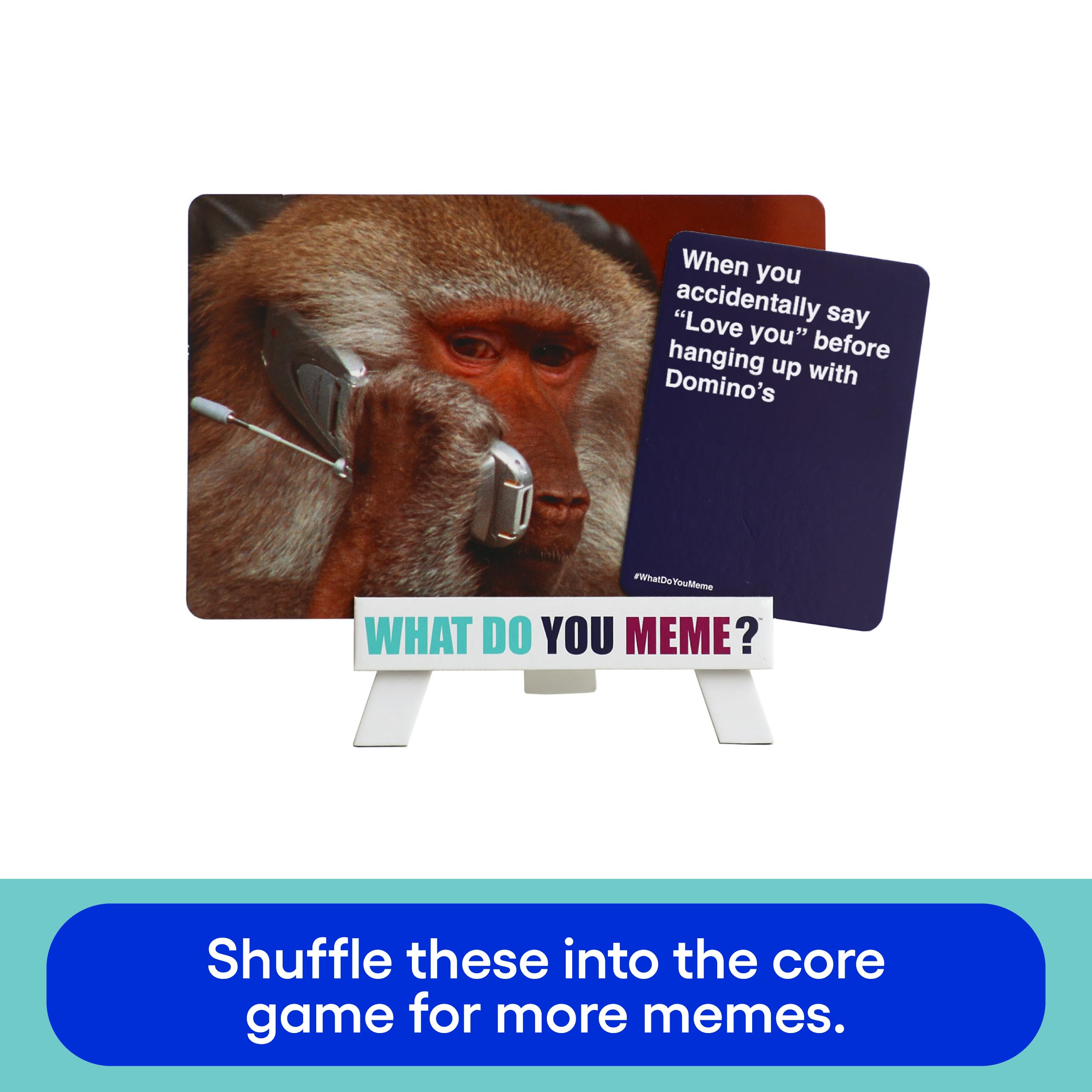 WHAT DO YOU MEME? Fresh Memes #2 Expansion Pack - Adult Card Games for Game Night from