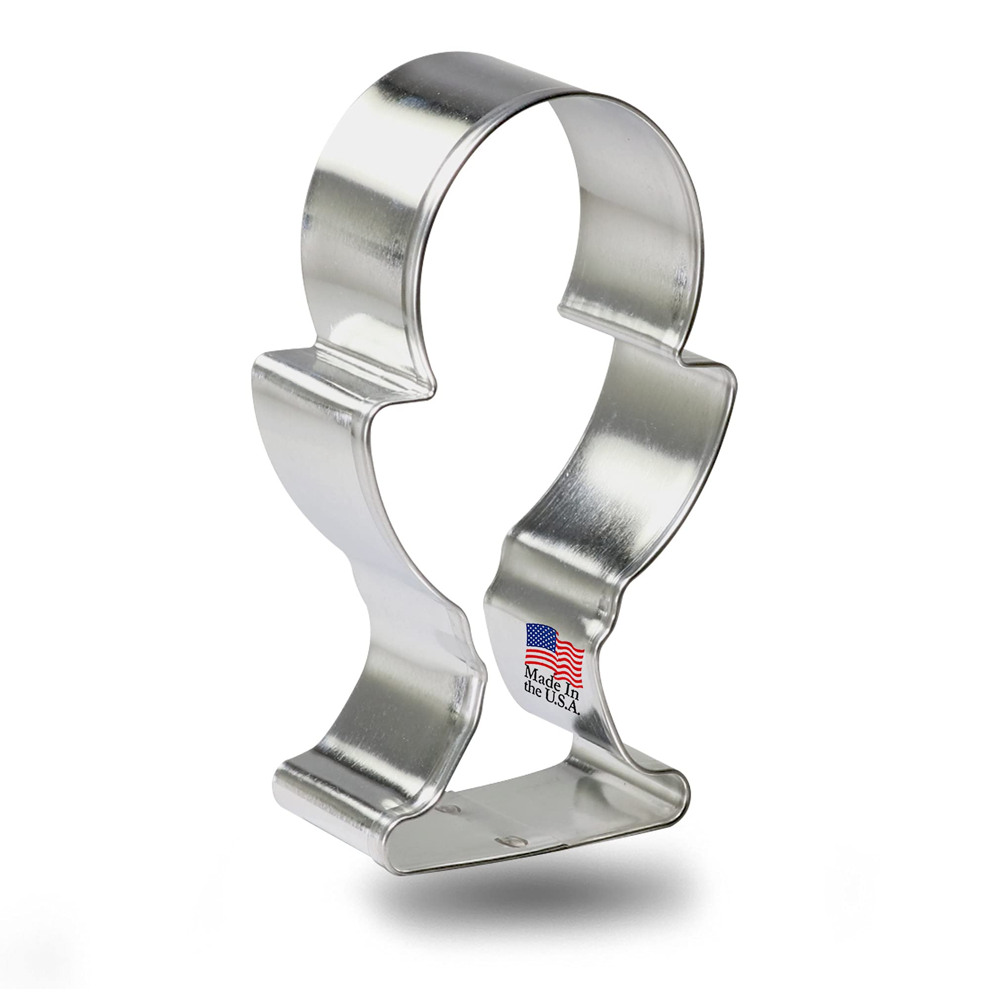 Foose Chalice Cookie Cutter 4 Inch –Tin Plated Steel Cookie Cutters – Chalice Cookie Mold