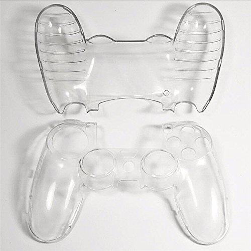 Clear Crystal Protective Case Cover for Play Station PS4 Controller Dualshock 4