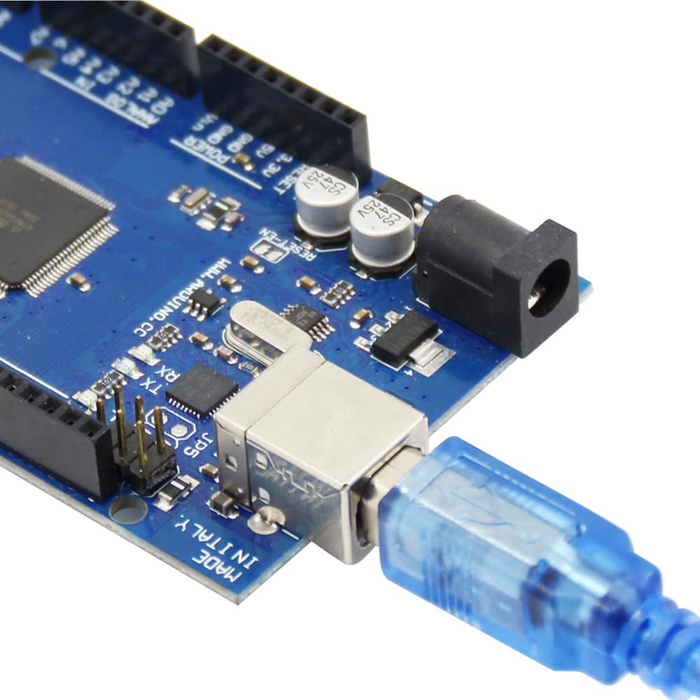 MMOBIEL ATmega328P New Version UNO R3 Board with A16U2 Compatible with Arduino IDE Projects RoHS Compliant - Includes USB Cable