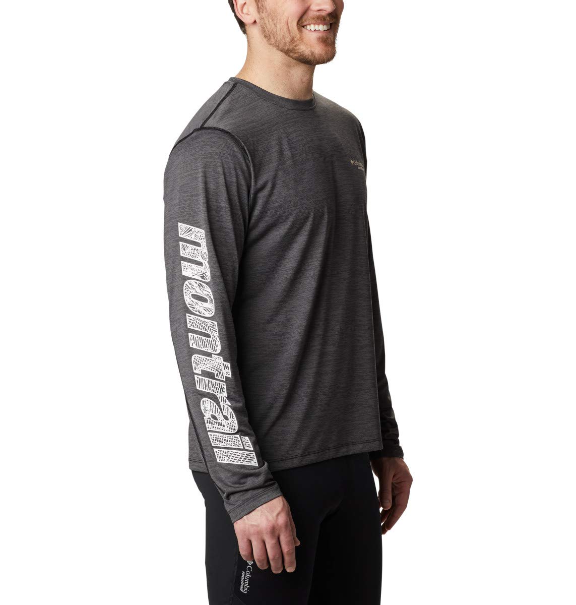 Columbia Men's Trinity Trail Ii Long Sleeve Black