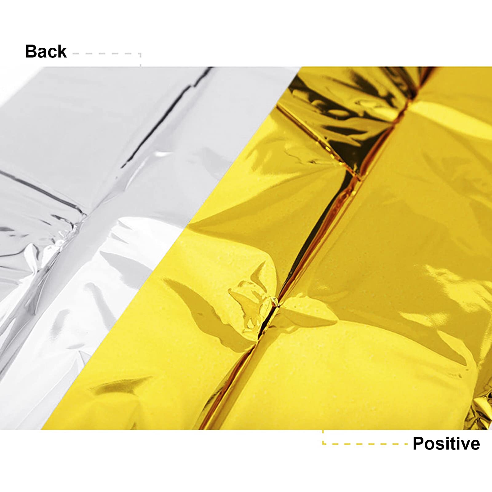 Clobeau 5PCS Emergency Sleeping Bags Thermal Camping Emergency BlanketsāSpace Blankets Survival Waterproof Bivy Survival Gear for Hiking Camping, First Aid Kits Survival Gear Sleep Bags Bivy