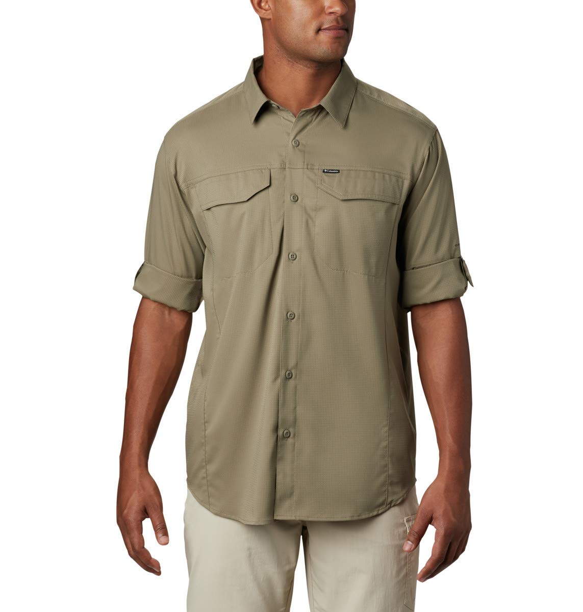 Columbia Men's Silver Ridge Lite Long Sleeve Shirt, Sage, XX-Large