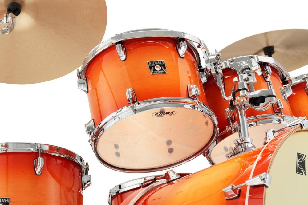 Tama Superstar Classic 7-Piece Shell Pack - Tangerine Lacquer Burst