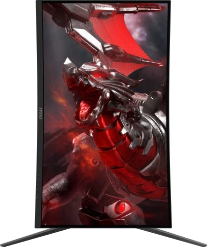 MSI G271CQP E2, 27" Gaming Monitor, 2560 x 1440 (QHD), VA, 170Hz, FreeSync Premium, HDMI, Displayport, Tilt, Swivel, Height Adjustable,Pivot