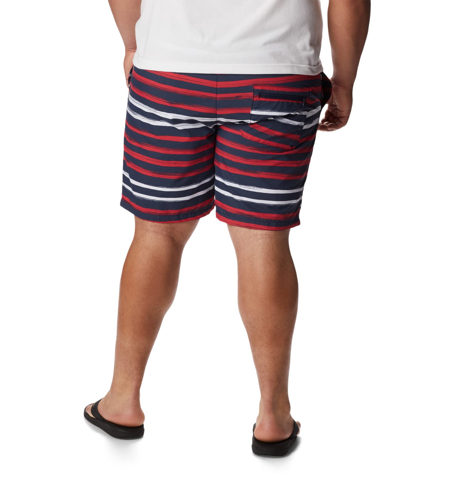 Columbia Men's Big Dippers Water Short Swimwear, azul Wavy Islands, Small x 8