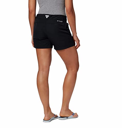 Columbia Womens Coral Point Iii Athletic Shorts, Black, 10 US