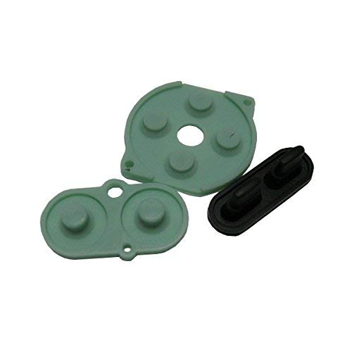 OSTENT Conductive Rubber Contact Pad Button D-Pad Repair for Nintendo GBC Console - Pack of 10