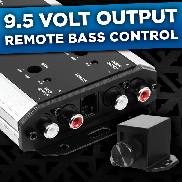 NVX XLOC44X 4 inputs / 4 outputs High Voltage Active Line Output Converter with Impedance Matching and Remote Level Control