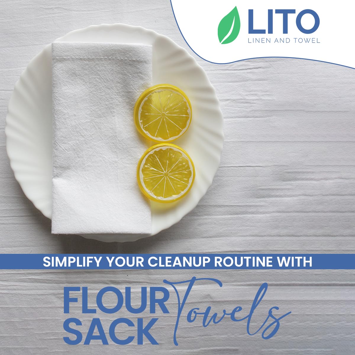 Flour Sack Kitchen Towels |Cotton Blank Towel | Tea Towel Crafting Embroidery for Easter|Flat Thick Absorbent Quick Dry | Baking Bread Proofing Linen Cover, Washable Set of 12, 28 x 28 Inch,White