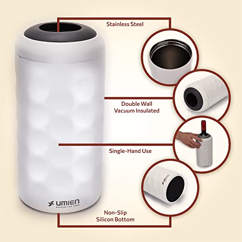 Wine Chiller - Premium Wine Bottle Chiller Double Walled, Vacuum Insulated Wine Cooler for Most 750mL Champagne and Wine Bottles - Iceless Wine Chiller with Up To 6 Hours Cold Temperature Retention