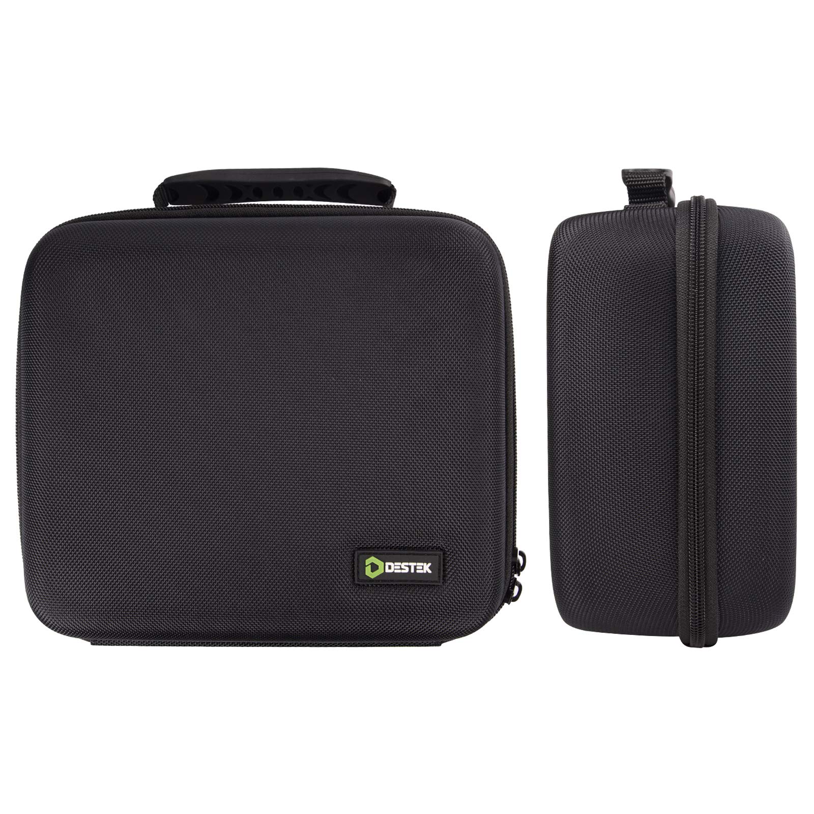 DESTEK VR Carrying Case for Oculus Quest 2/Samsung Gear, VR Headset Hard Travel Case, Virtual Reality VR Gamepad Controller Portable Storage Bag