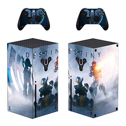 Destiny 2 X-box-Series-X Skin Set Full Faceplates Skin Console & Controller Decal Stickers (only fit X-box-Series-X )