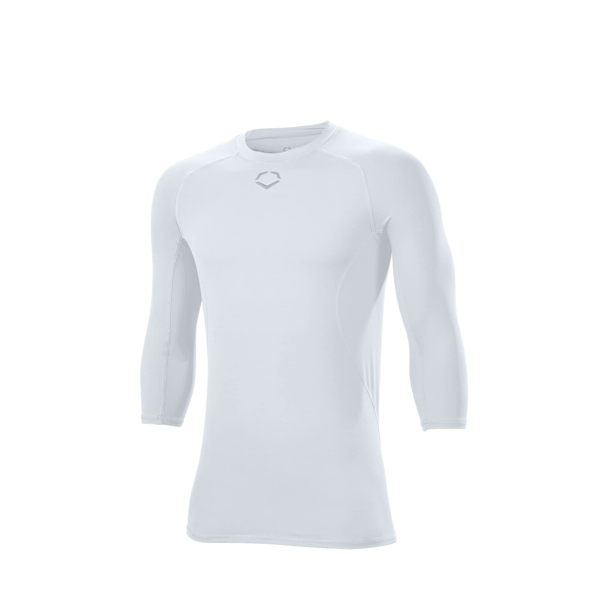 EvoShield Men's Standard Mid Sleeve, Team White, Large