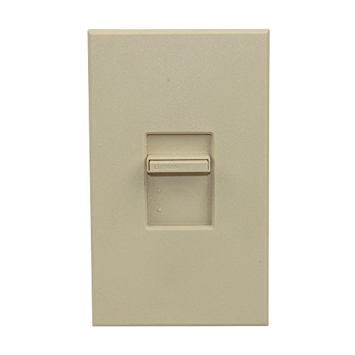 Lutron NT-603P-IV Nova T Incandescent Dimmer Single-pole, 3-Way 600W Preset Dimmer, Ivory