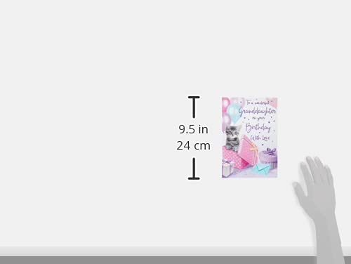 Regal Publishing Birthday Card Granddaughter - 9 x 6 inches -, C80442