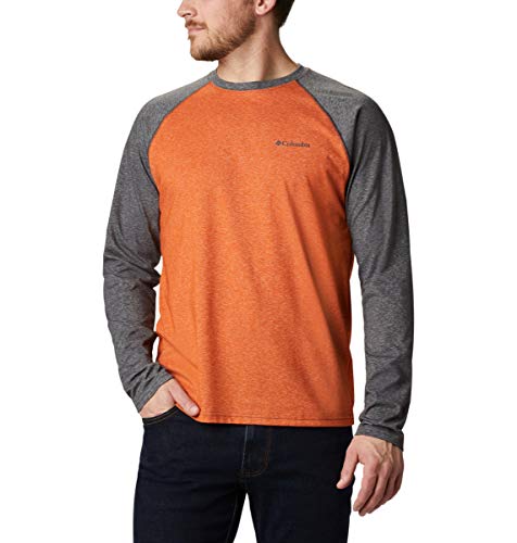 Columbia Men’s Thistletown Park Raglan Shirt, Long Sleeve, Sun Protection