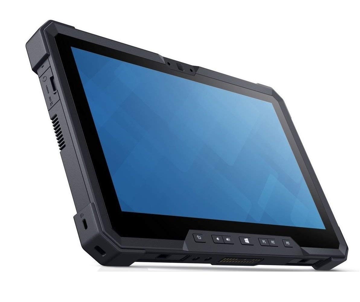Dell Latitude 12 7000 7202 RUGGED 11.6 inches HD TouchScreen Outdoor Business Tablet - Intel Core M-5Y71, 256GB SSD, 8GB RAM, 2 Webcam, Windows 10 Pro - Warranty 2021 (Renewed)