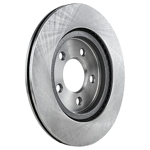 Qpmalsns Brake Rotor Brake Pad Kit Fits Rear Solid 2-Wheel Set RWD (Cast Iron)