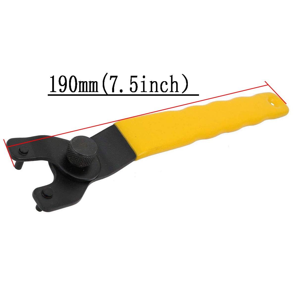 COMOK Angle Grinder Tool Accessory Metal Adjustable Lock-Nut Grinder Wrench for Makita Bosch & Other Grinders