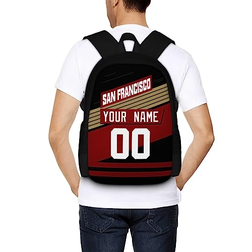 KREDE San Francisco Backpack Personalized Bags for Men Women Gifts
