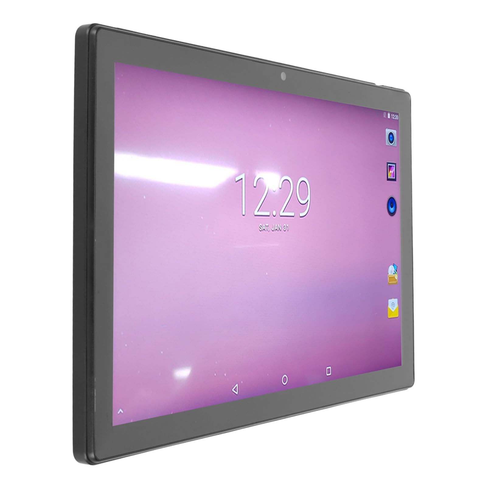 DAUZ 10.1 Inch Tablet PC, 100-240V 8GB RAM 256GB ROM 10.1 Inch Tablet 5GWIFI for Entertainment for Android 12.0 for Work (US Plug)