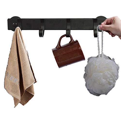 Magnetic Hook Rack Adjustable Hook Rail - Metal Heavy Duty - for Refrigerators, dishwasher, File cabinets, Grills, Washers, Dryers,Etc - No installation tools required(Does not include cleaning brush)