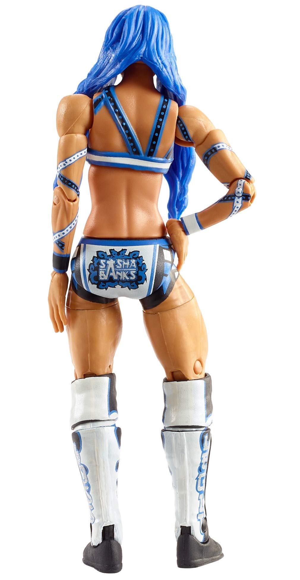 WWE Sasha Banks Elite Collection Series 83 Action Figure 6 in Posable Collectible Gift Fans Ages 8 Years Old and Up​
