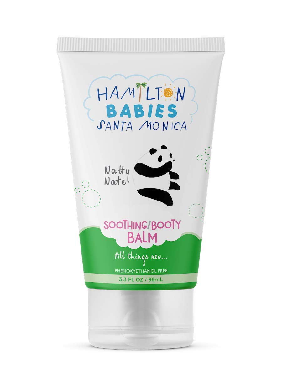 Hamilton Babies: Natty Nate Soothing Booty Balm - Baby Balm- 3.3 fl oz / 98 mL - Natural, Botanical Ingredients, Nourishing, Moisturizing.