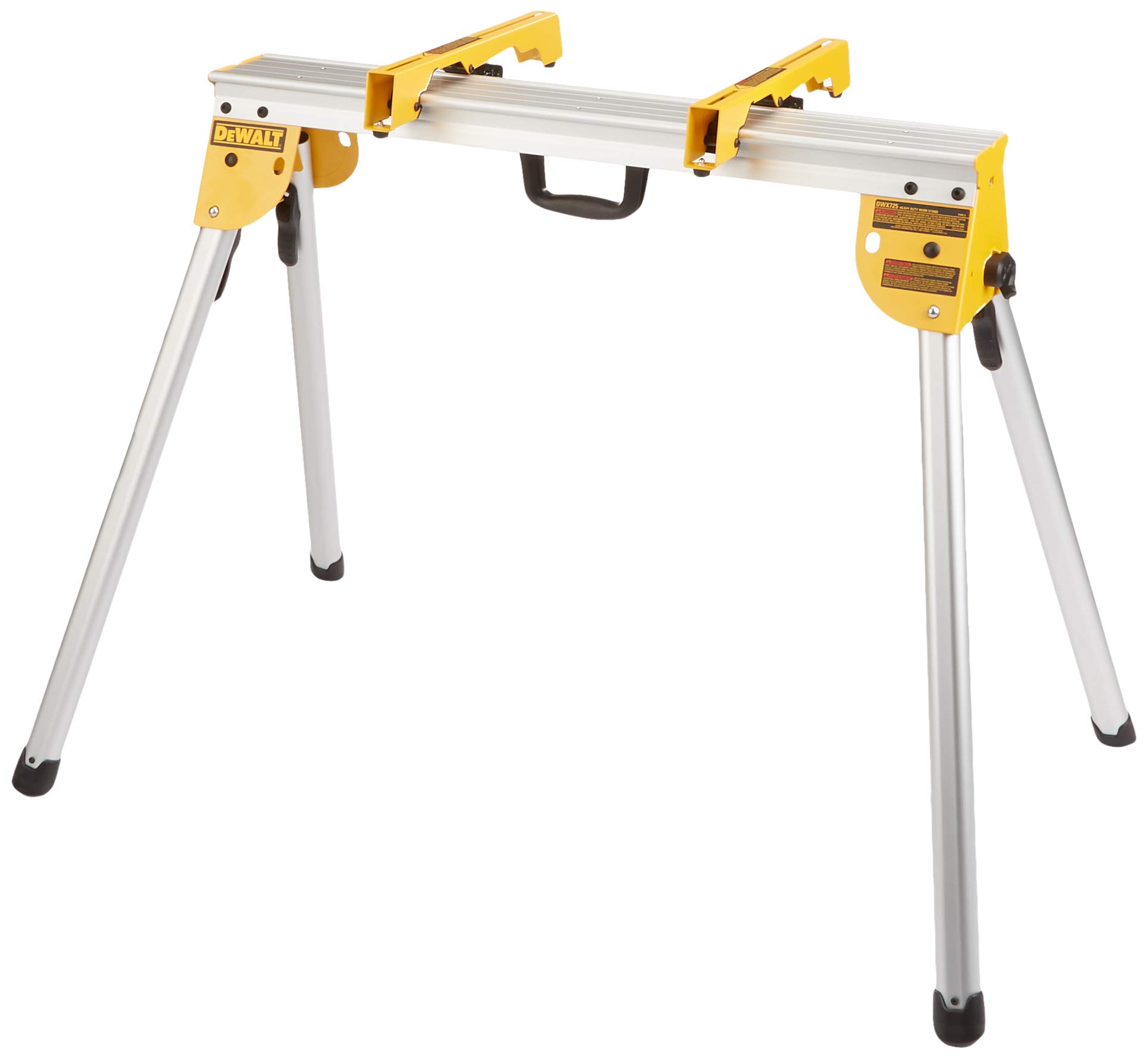 DEWALT 12-Inch Miter Saw, 15-Amp, Single Bevel, Compound with Miter Saw Stand, Heavy Duty with Miter Saw Mounting Brackets (DWS715 & DWX725B)