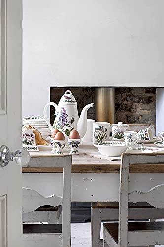 Portmeirion Botanic Garden Collection Flared Tankard Mug | 14 Oz Coffee Mug with Garden Lilac Motif | Made in England from Fine Earthenware | Dishwasher Safe