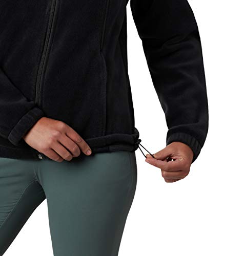 Columbia Women's Benton Springs Full Zip, Black, Petite Small