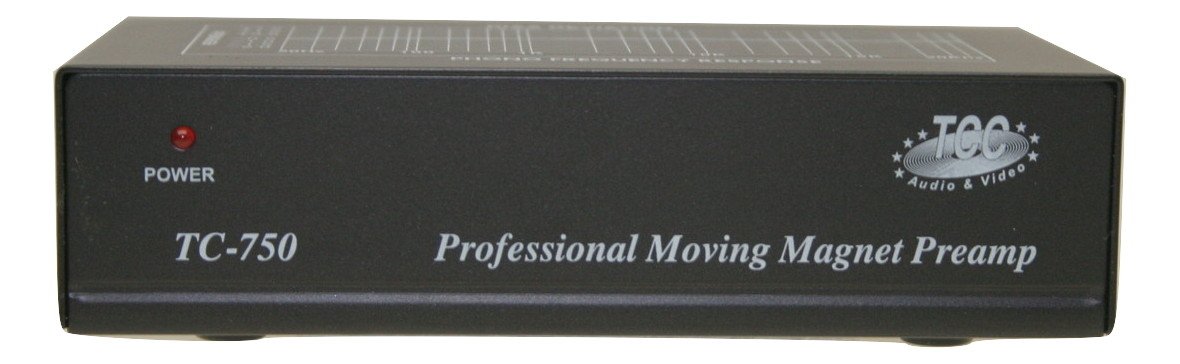 Technolink TC-750 Audiophile RIAA Phono Preamp, 85dB S/N, Black or Silver, Your Choice (Black w/ 1000mA Adaptor Upgrade)