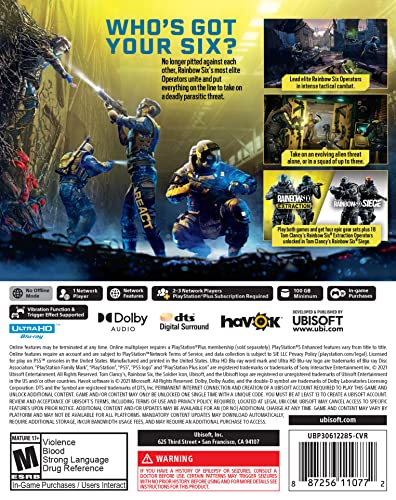Tom Clancy's Rainbow Six Extraction - PlayStation 5