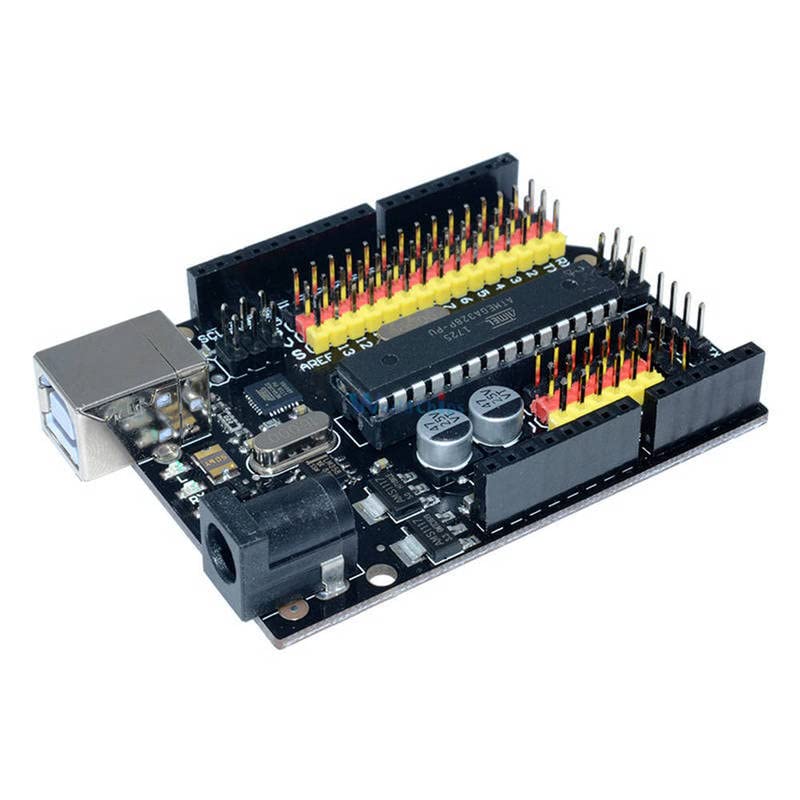 for Arduino R3 Plus Sensor I/O Shield Atmega328P Atmega16U2 Expansion Multifunctional Microcontroller Development Board One