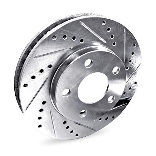 R1 Concepts Front Rear Brakes and Rotors Kit |Front Rear Brake Pads| Brake Rotors and Pads| Ceramic Brake Pads and Rotors |Hardware Kit|fits 2003 Subaru Forester