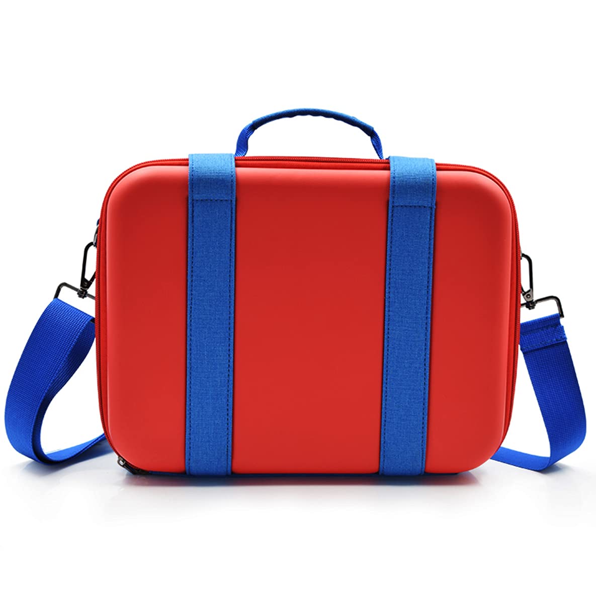 Case for Nintendo Switch System Hard Shell Cute Deluxe Bag,Son-mother bag,Host accessories package。Large Storage Bag Soft Lining 26 Games for Console Pro Controller with Shoulder Strap