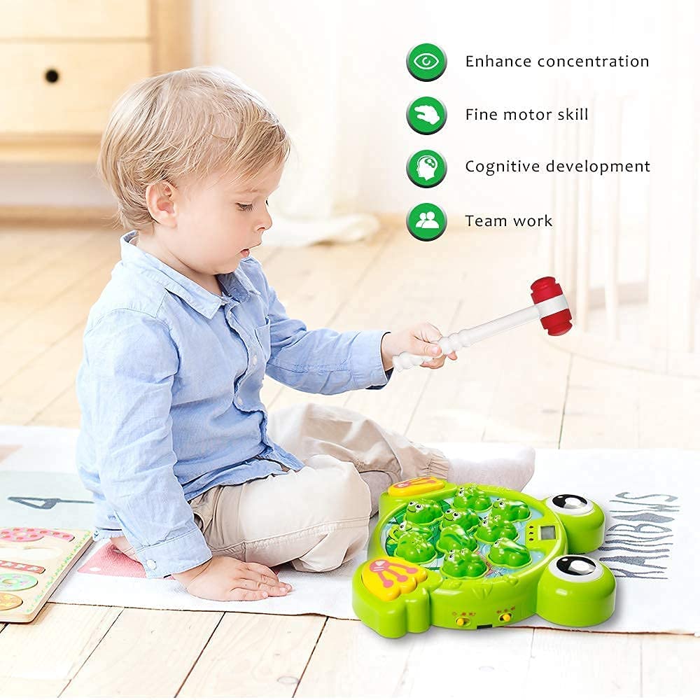 YEEBAY Whack A Frog Game & Shooting Game Toy & Water Doodle Mat