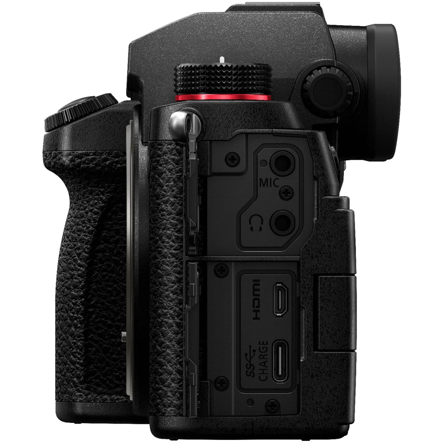Panasonic LUMIX S5 4K Mirrorless Full Frame Interchangeable L-Mount Lens Camera Body DC-S5BODY Bundle with Deco Gear Microphone + LED + Photography Bag + Software Kit & Accessories