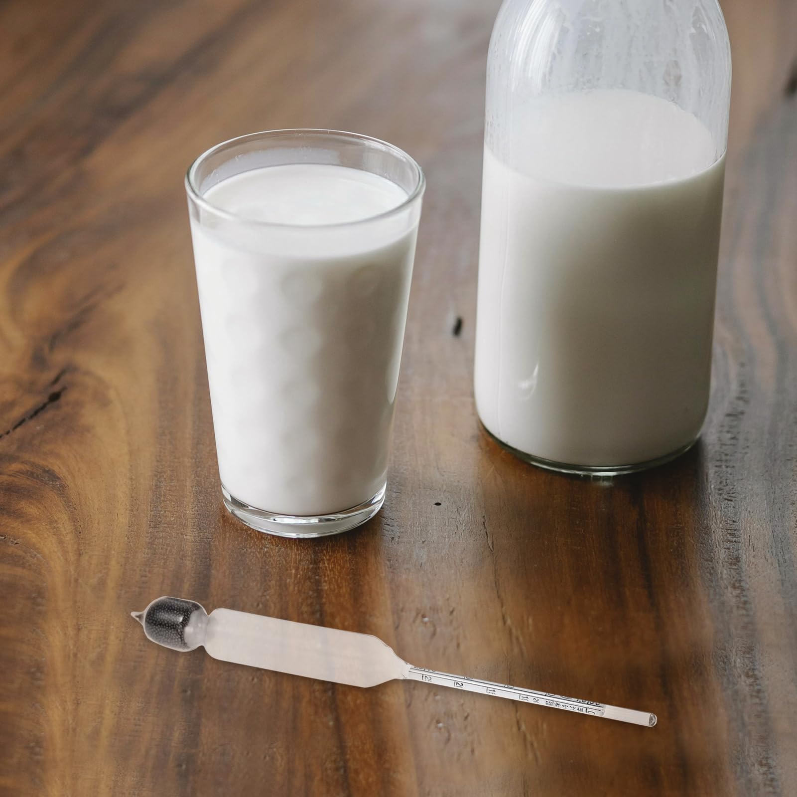 Luxshiny Lactometer Milk Lactometer Hydrometer Milk Density Tool Syrup Hydrometer Test Measurement Tools Dairy Industry Milk Quality