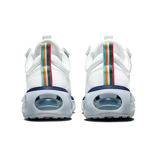 Nike Women's Air Max 2021 Running Trainers Da1923 Shoes, White/Archaeo Pink, 8.5
