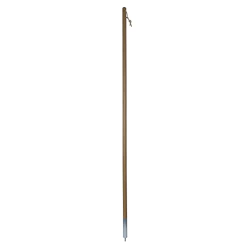 Harper Live.Love.Clean. Smooth Surface Bamboo Household Broom for Indoor Sweeping of Pet Hair, Dirt, Dust on Hardwood Floors, Tile, and Laminate