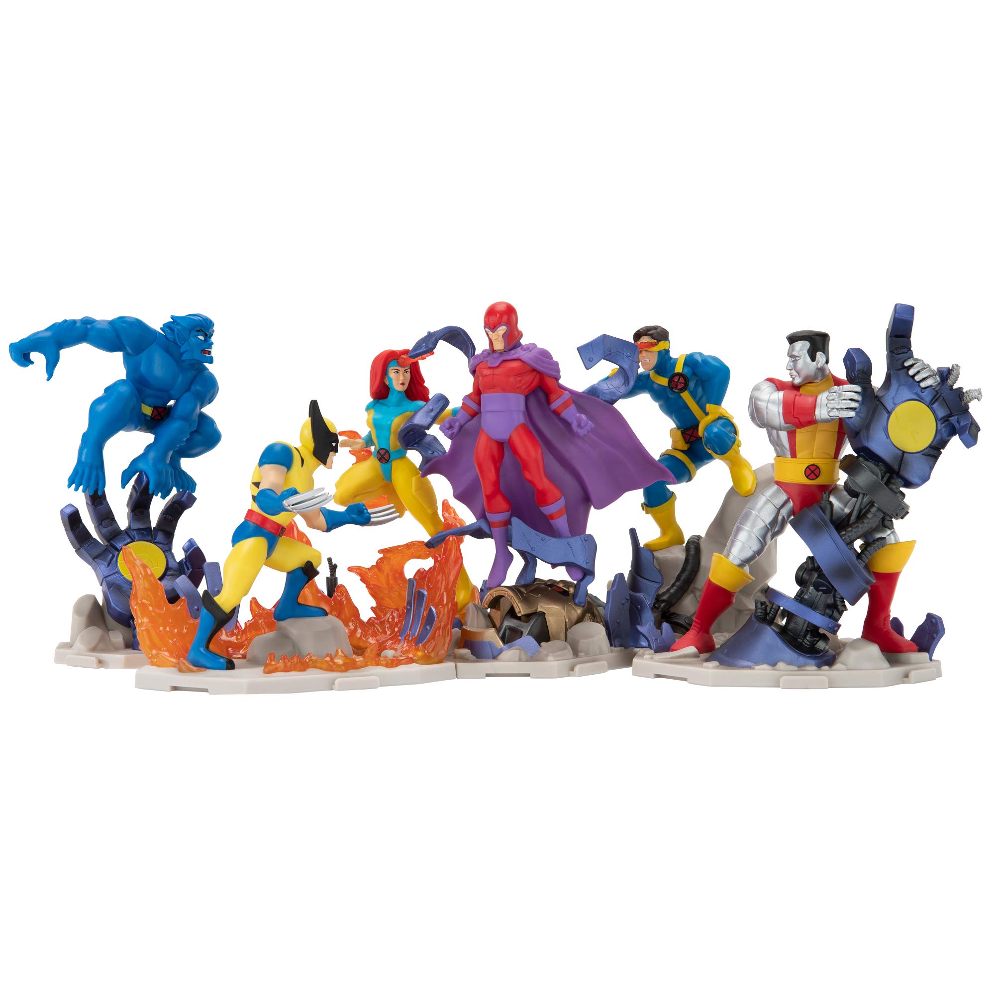 Zoteki X-Men Colossus - 4” Collectible Figure - Collect All Series 1: Fan Favorite Mutant Characters Wolverine, Cyclops, Magneto, Jean Grey, Beast, Colossus, Mystery Chase Variant
